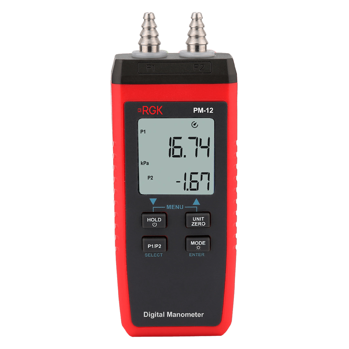 RGK | Манометр RGK PM-12. Цифровой манометр RGK PM-12