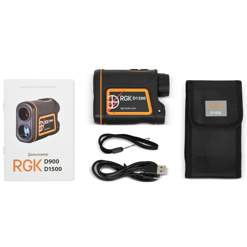 RGK | Дальномер RGK D1500 - оптический дальномер RGK D1500