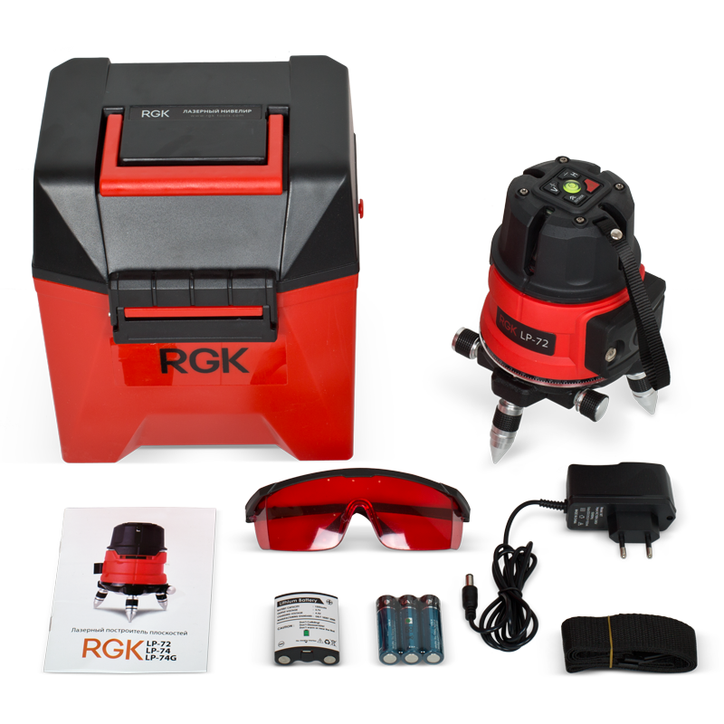 RGK | Лазерный нивелир RGK LP-72 - лазерный уровень RGK LP-72