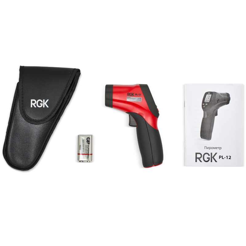 RGK | Пирометр RGK PL-12, инфракрасный термометр RGK PL-12