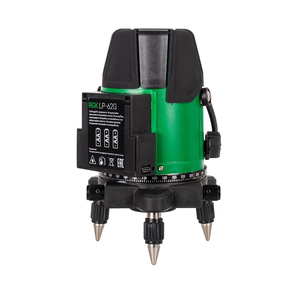 RGK | Лазерный нивелир RGK LP-62G - лазерный уровень RGK LP-62G